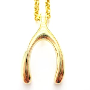 Wish Bone Necklace - Etsy