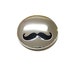 Shiny Circular Hipster Mustache Magnet - Etsy