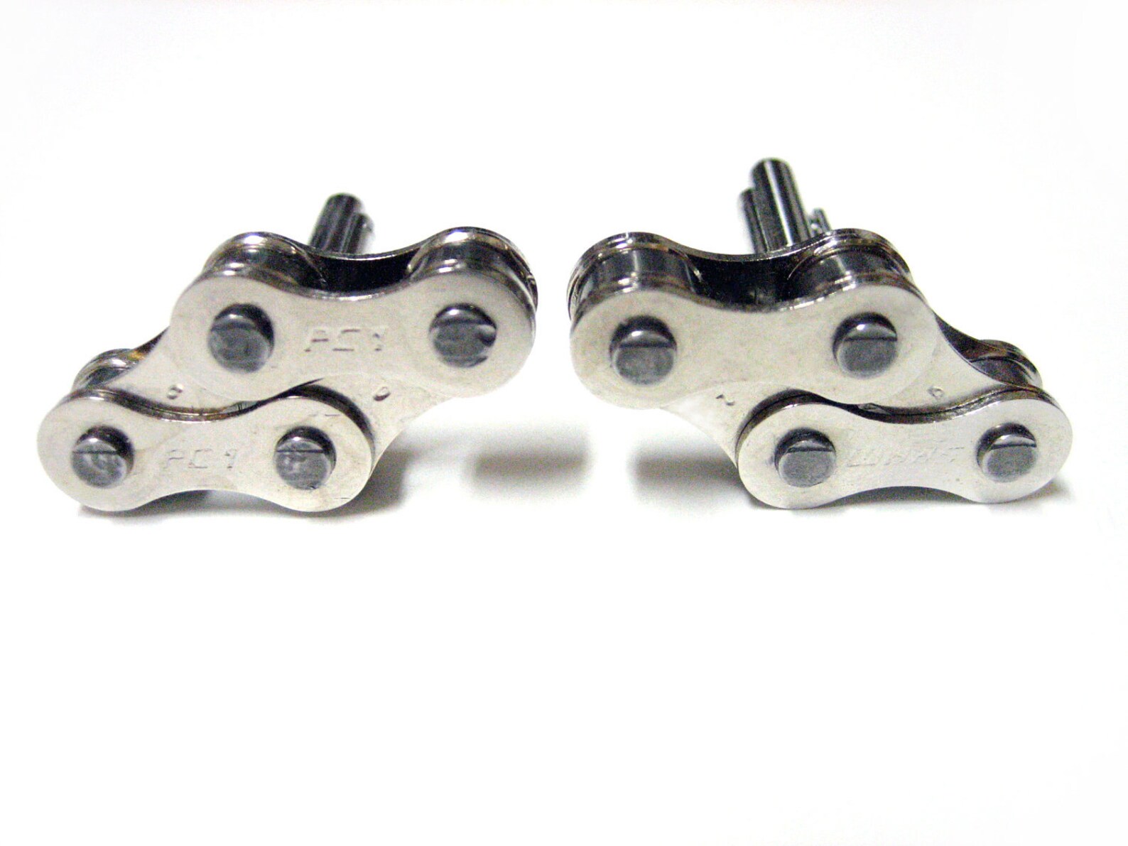 Diagonal Bicycle Chain Cufflinks - Etsy