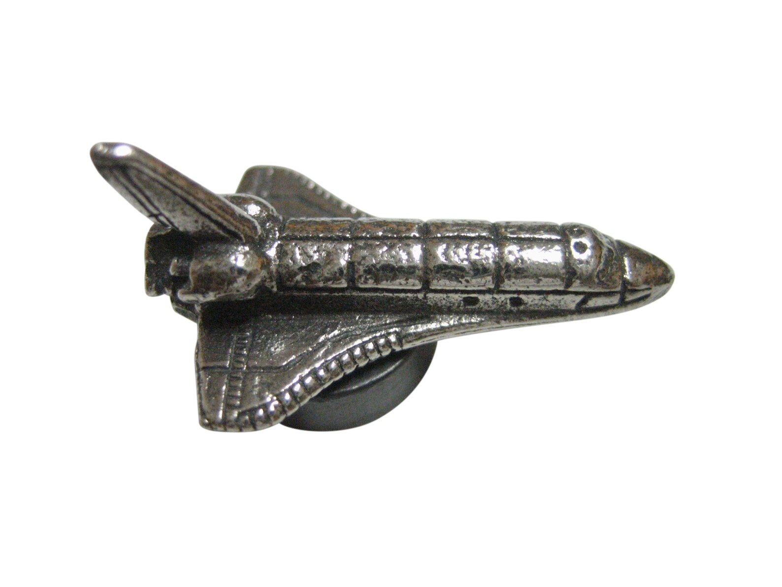 Silver Toned Textured Rocket Space Ship Magnet - Etsy