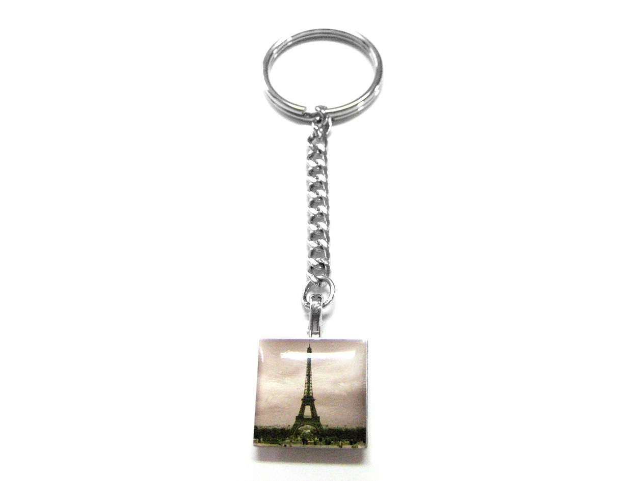 The Eiffel Tower Key Chain - Etsy