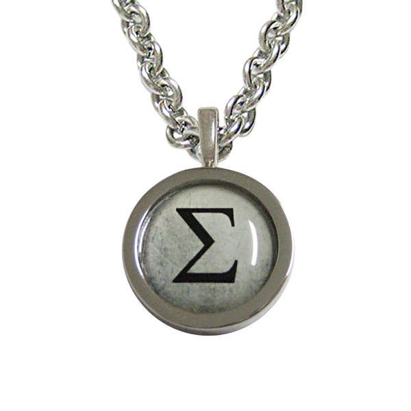 Sigma Greek Symbol - Etsy