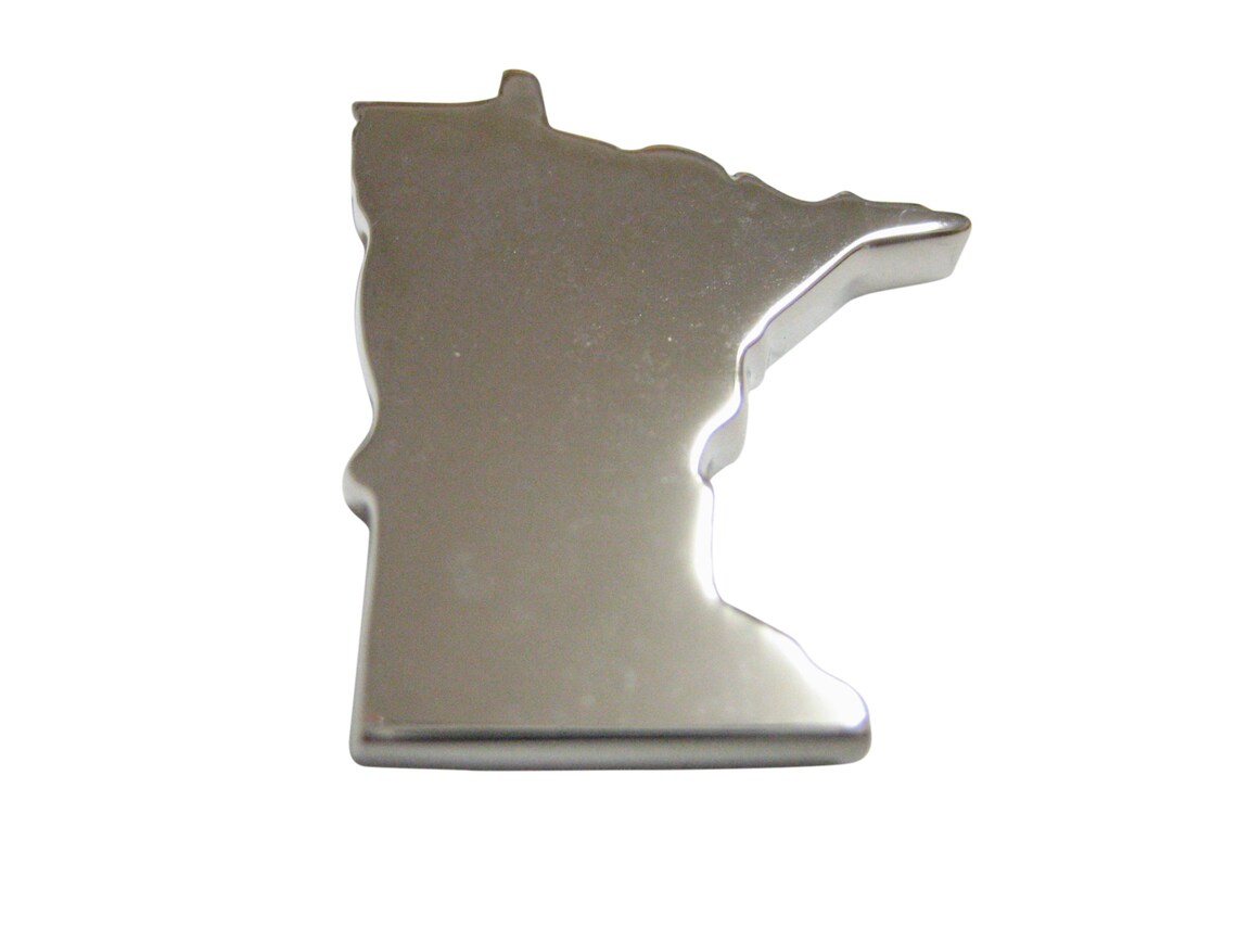Minnesota State Map Shape Magnet | Etsy