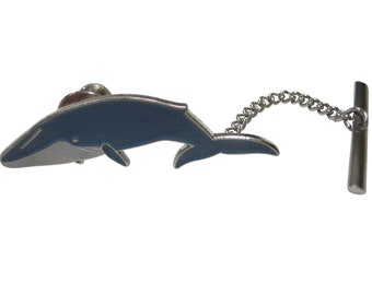 Sterling Whale Tie Tack Humpback Whale Lapel Pin Under 15 - Etsy