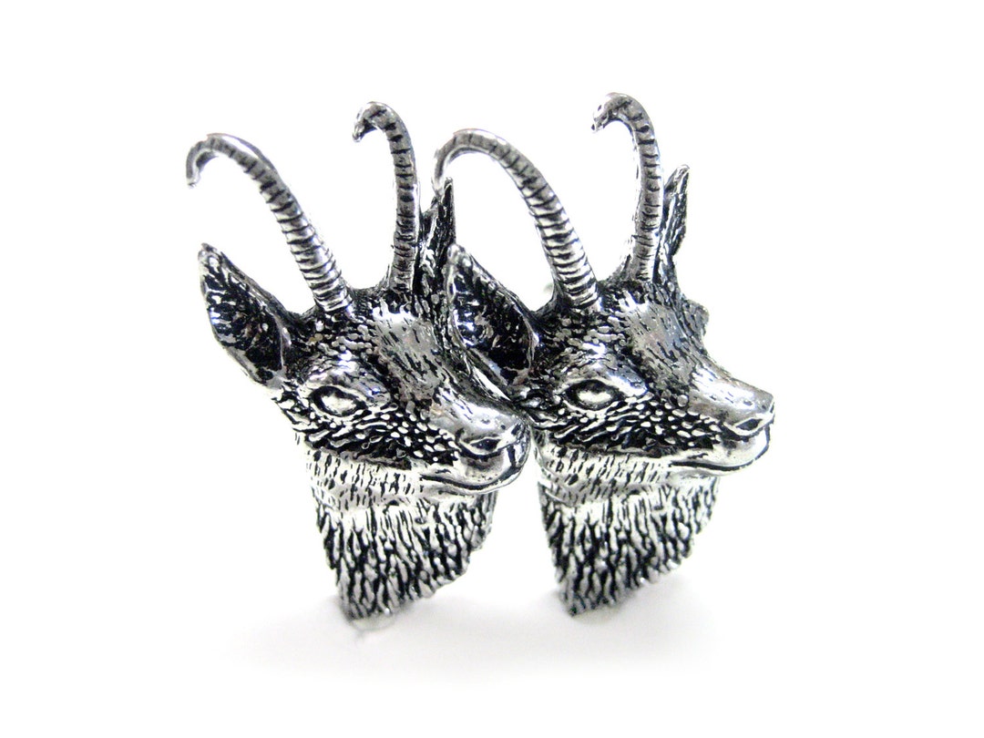 Goat Antelope Cufflinks - Etsy