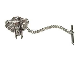 Elephant Tie Pin Baby Elephant Tie Tack Animal Brooch Elephant Brooch ...