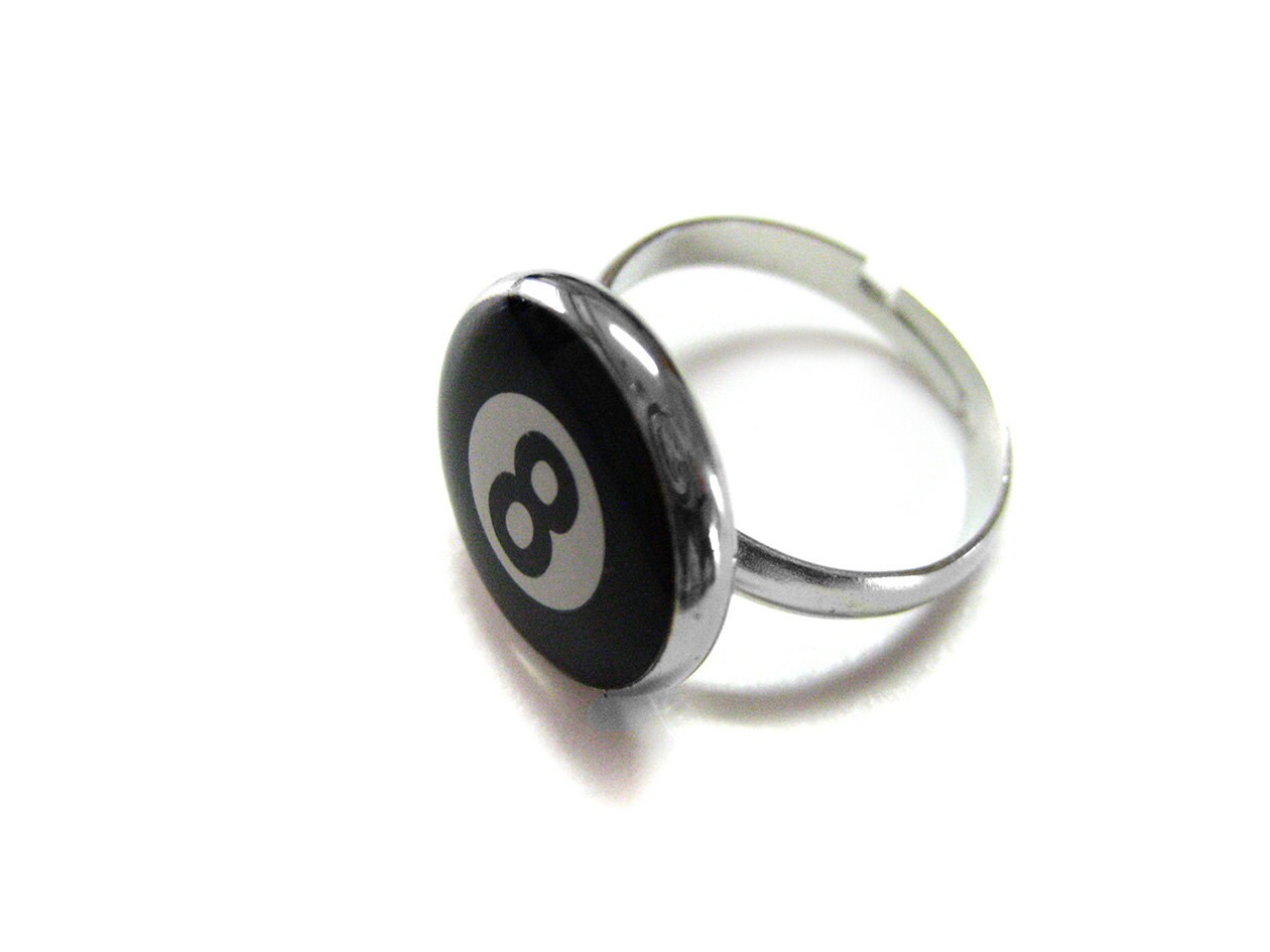 Eight Ball Ring | Etsy