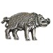 Textured Wild Boar Razorback Magnet - Etsy