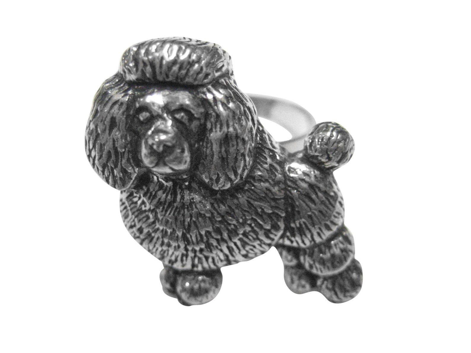 Poodle Dog Adjustable Size Fashion Ring - Etsy