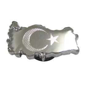Turkey Map Shape and Flag Design Magnet - Etsy