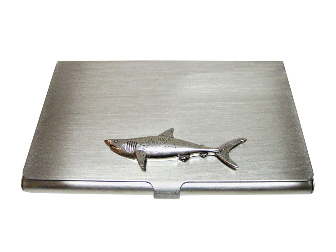 Mako Shark Business Card Holder - Etsy