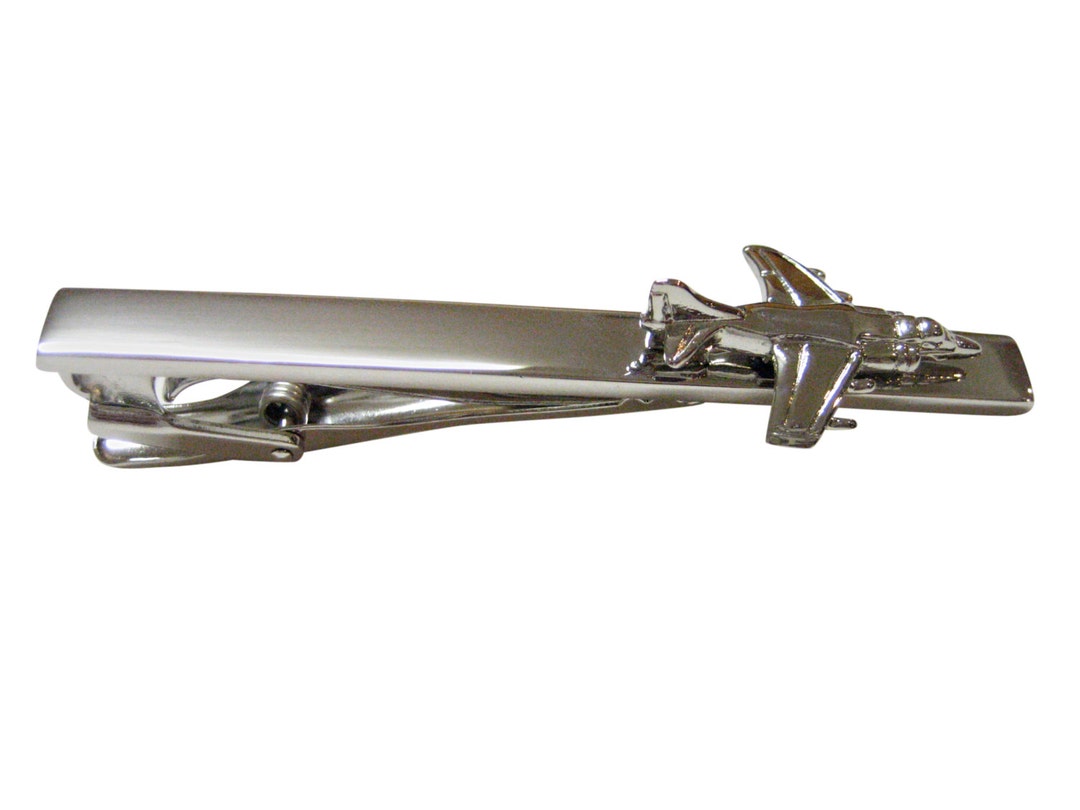 Fighter Jet Plane Square Tie Clips - Etsy