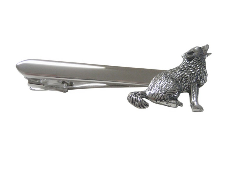 Howling Wolf Tie Clips - Etsy