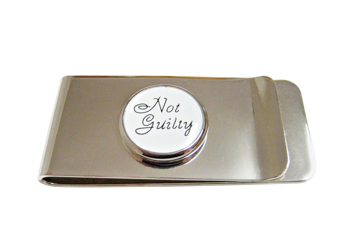Not Guilty Law Money Clip - Etsy