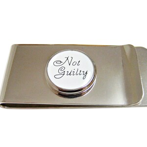 Not Guilty Law Money Clip - Etsy
