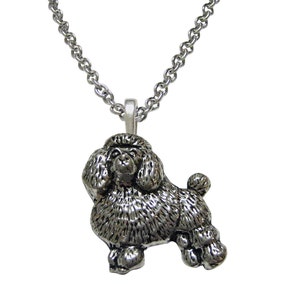 Poodle Dog Pendant Necklace - Etsy