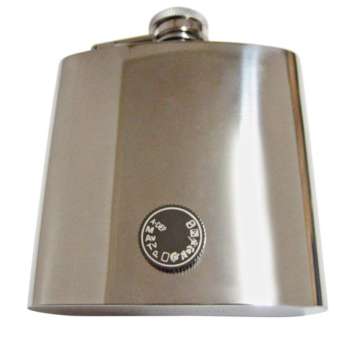 Romania Map Shape Pendant 6 Oz. Stainless Steel Flask - Etsy