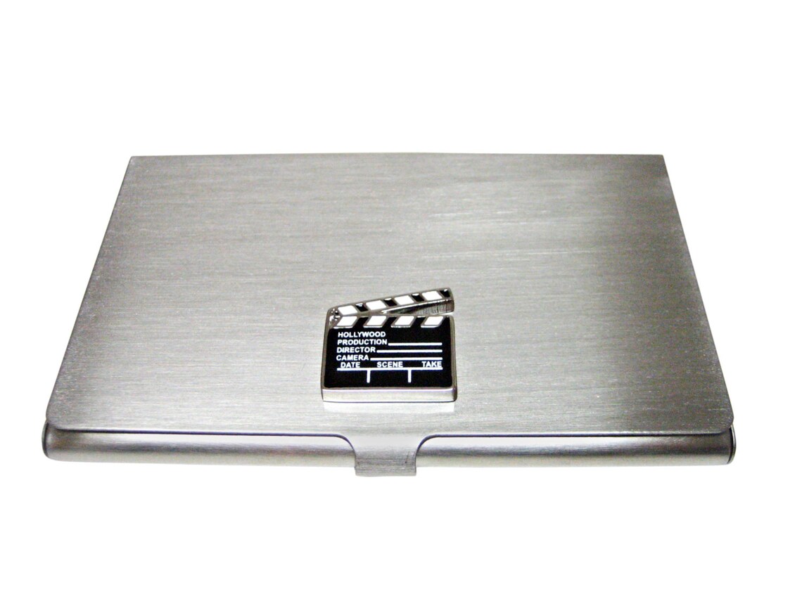 Film Clapper Business Card Holder | Etsy