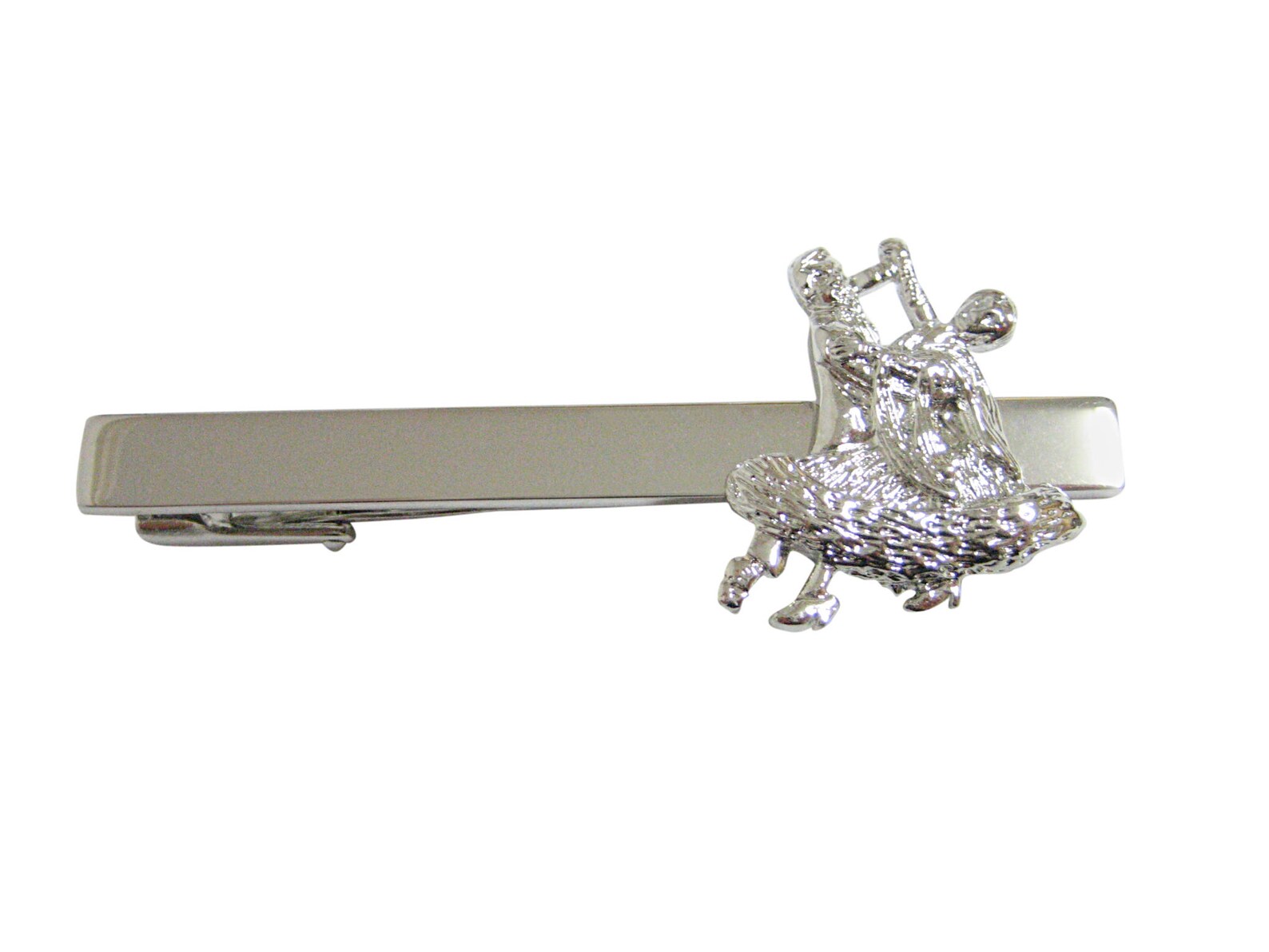 Silver Toned Ballroom Dancing Square Tie Clip - Etsy