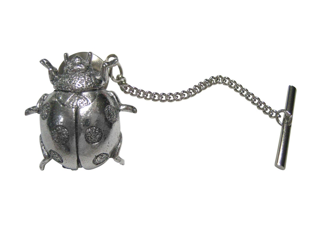 Silver Toned Ladybug Bug Insect Tie Tack - Etsy