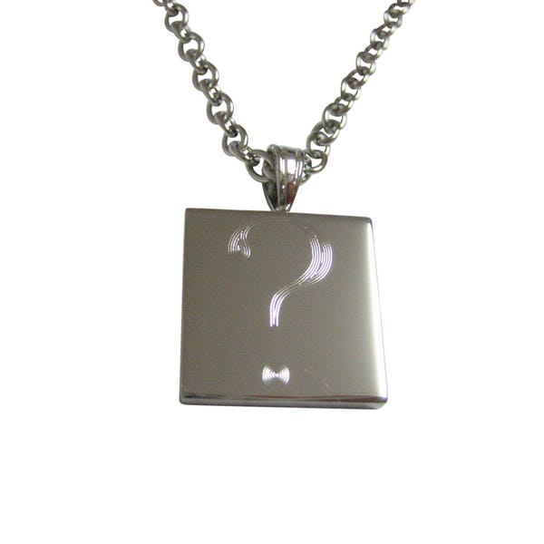 Question Mark Necklace - Etsy UK