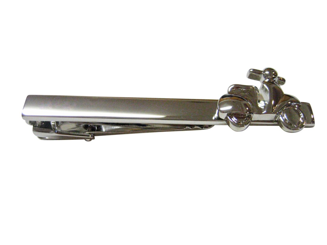 Moped Scooter Square Tie Clips - Etsy