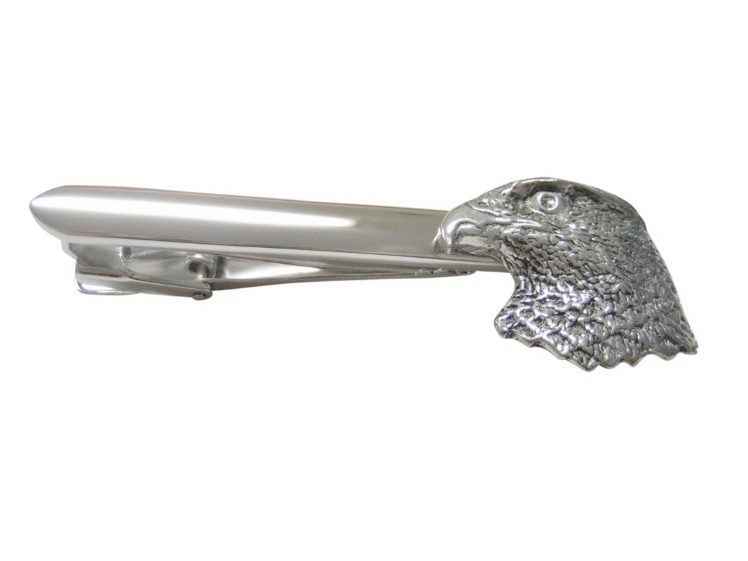 Hawks Head Bird Tie Clips - Etsy