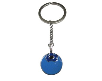 Handmade Blueberry Bag Charm//cute Fruit Keychain//mini Blueberry// 1 ...