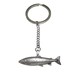 Silver Toned Atlantic Salmon Fish Pendant Keychain - Etsy