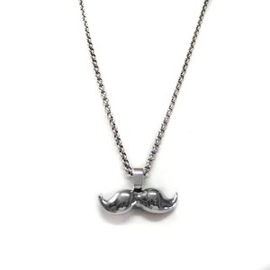 Mustache Hipster Necklace - Etsy