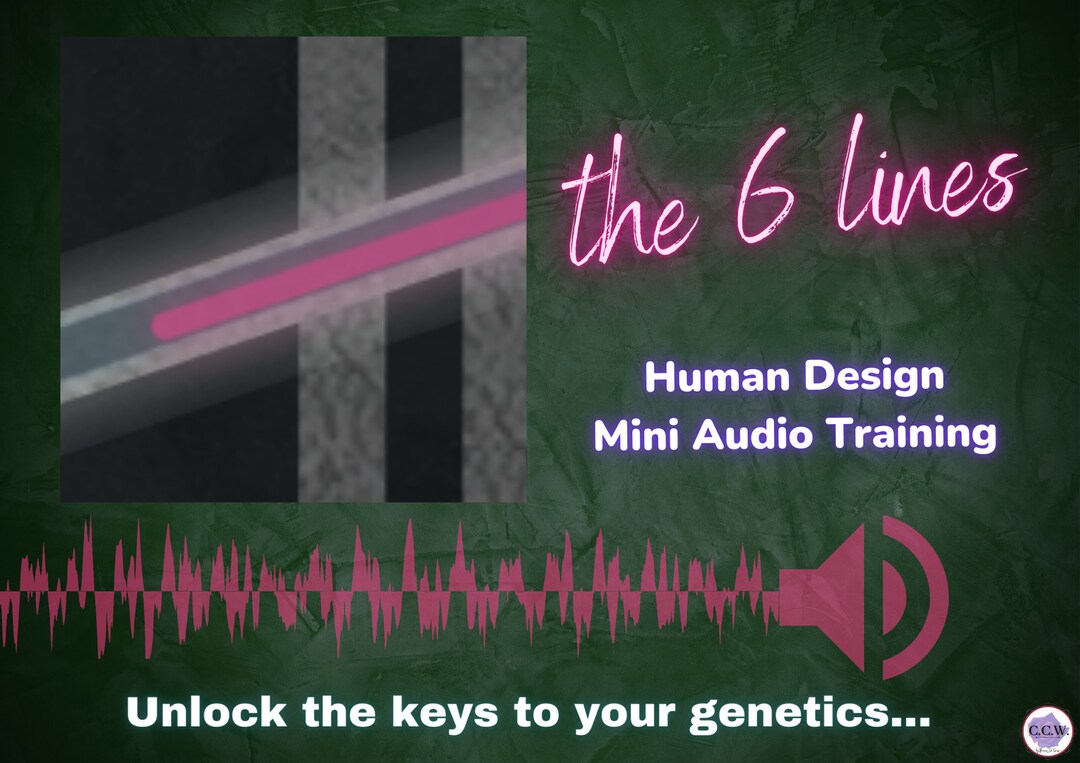 The 6 Lines Human Design Mini Audio Training Download, Genetics ...