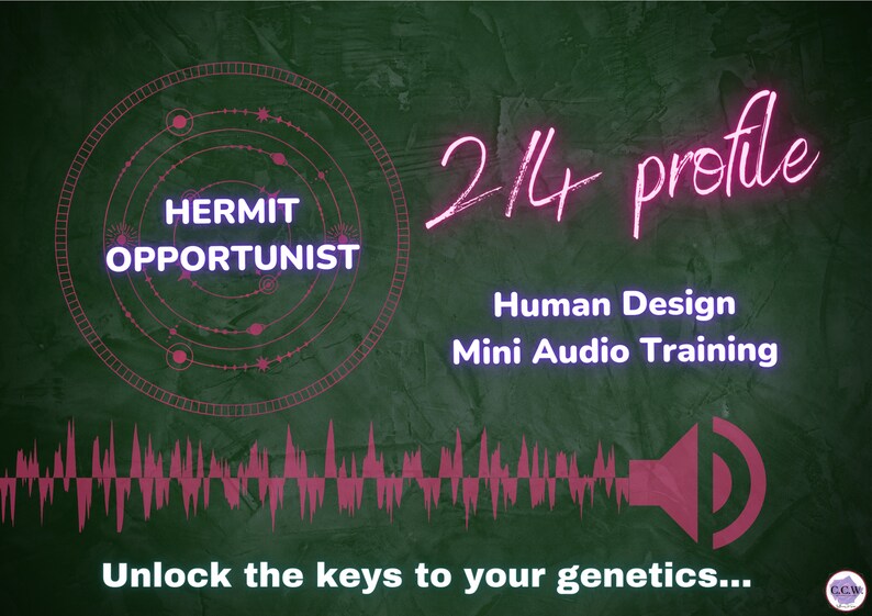 2/4 Profile Human Design Mini Audio Training Download, Genetics ...
