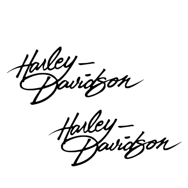 Custom Harley Tank Stickers - Etsy