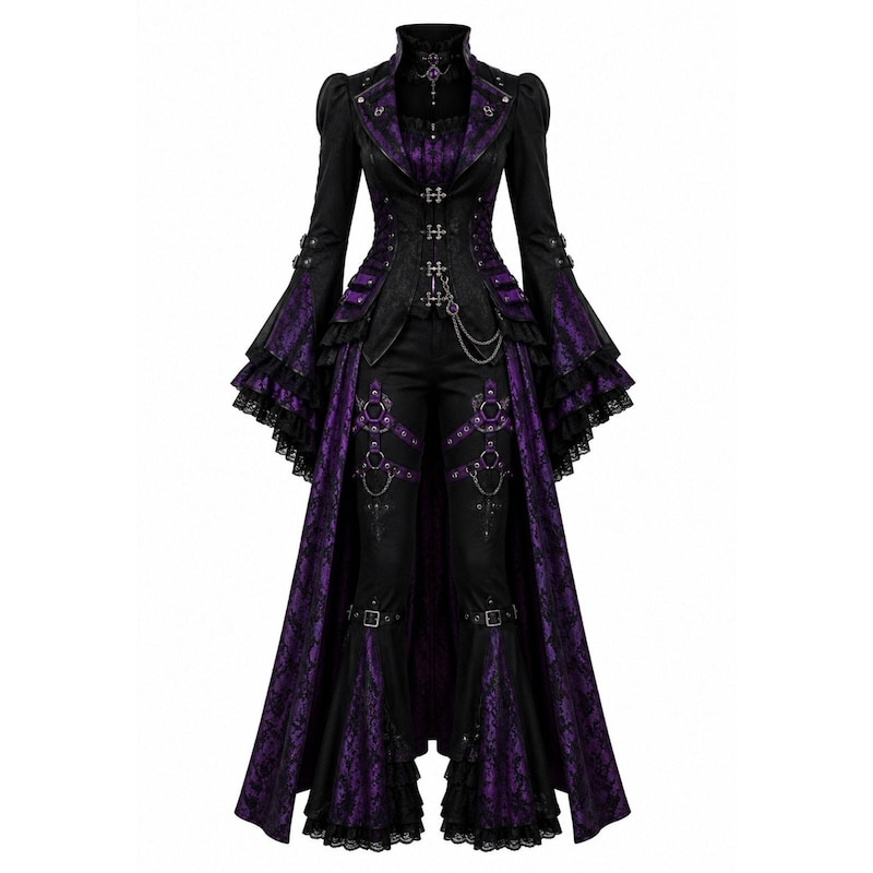 Gothic Steampunk Dress - Etsy UK