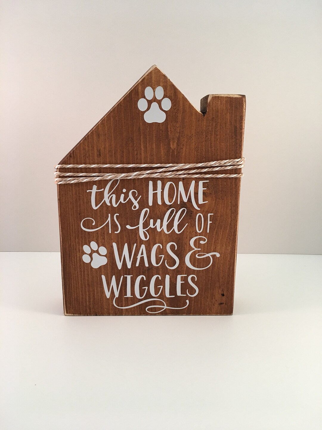This Home is Full of Wags & Wiggles | Dog Lovers | Decorative | Wooden ...