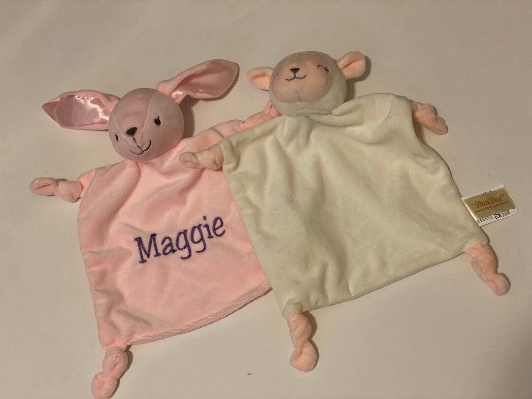 Personalized | Embroidered | Plush | Snuggle Bunny Giraffe Unicorn ...