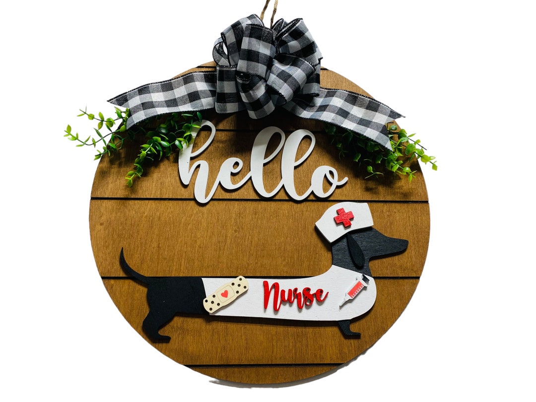 Add on Outfit for Dachshund Doxie - Nurse - Nurses Day- Weiner Dog ...