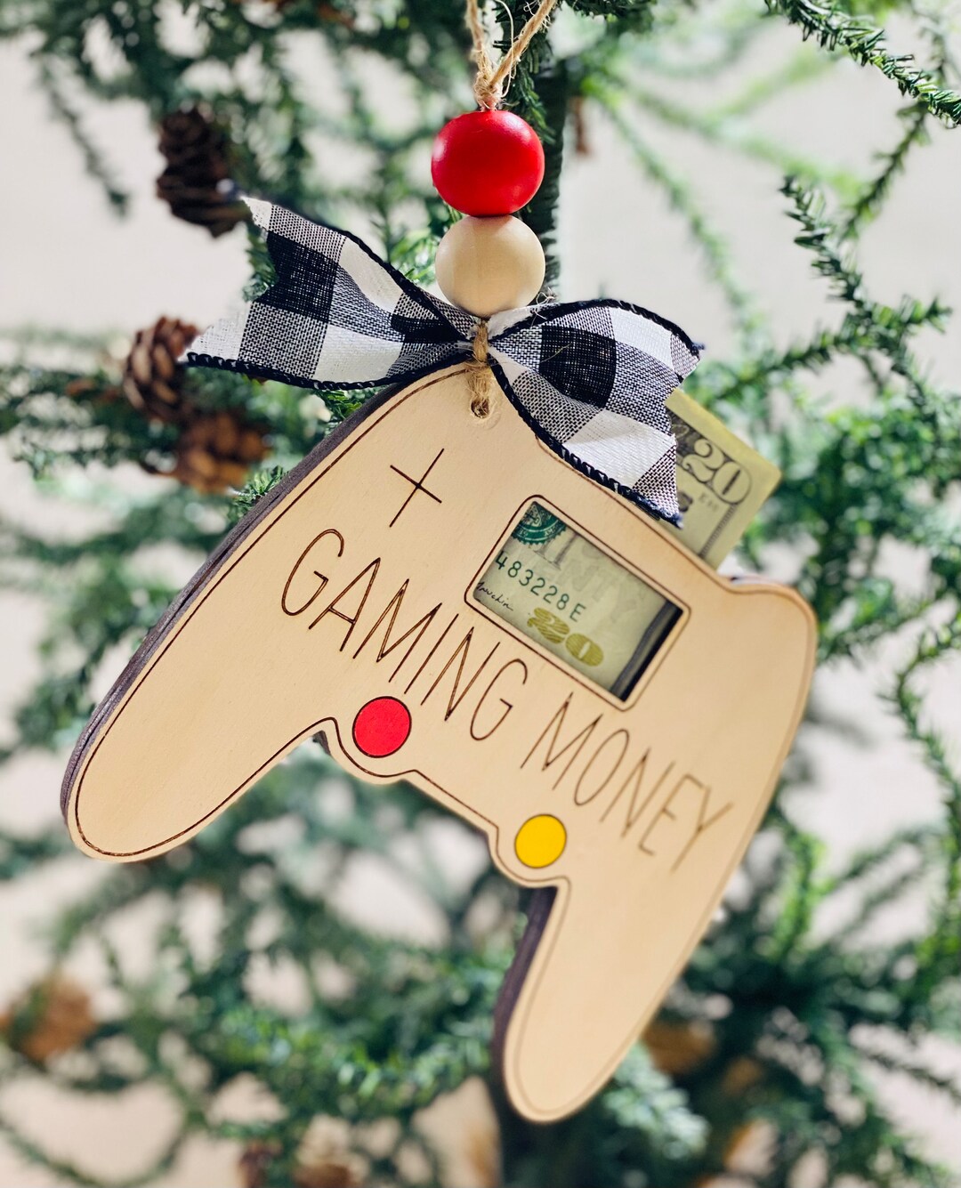 Playstation Decor Christmas Money Holder Ornament SVG · Creative ...