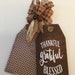 Thankful Grateful Blessed Fall Thanksgiving Wooden Door Tags / - Etsy