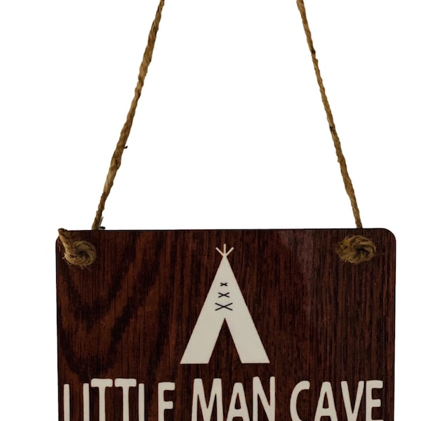 Little Man Door Sign - Etsy