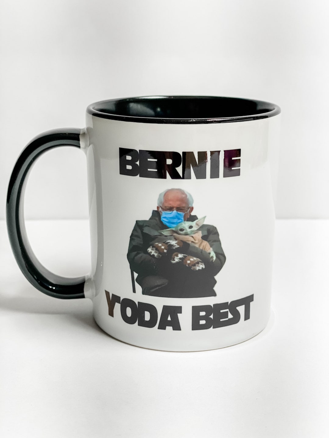 Baby Mandalorian Bernie You're the Best Bernie Sanders Ceramic Mug Gift ...