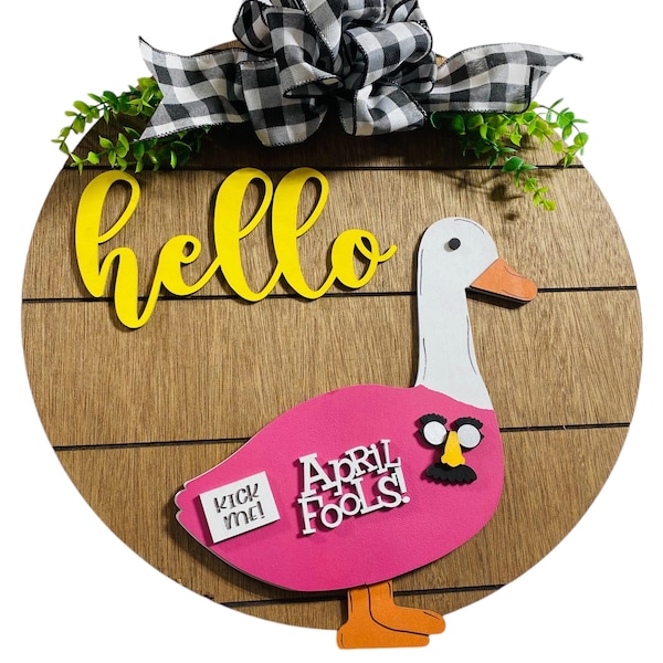April Fools Sign - Etsy