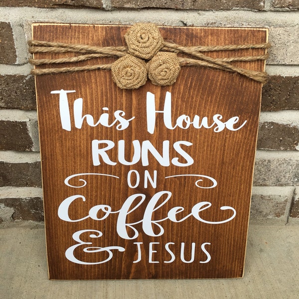 Coffee and Jesus - Etsy