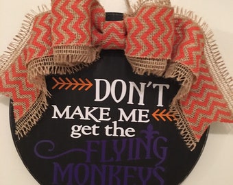 Flying Monkey Sign - Etsy