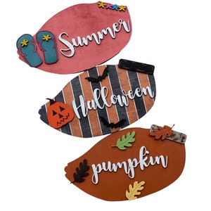 Hello Goose - Goosey - Interchangeable Holidays Seasons - Large Round ...