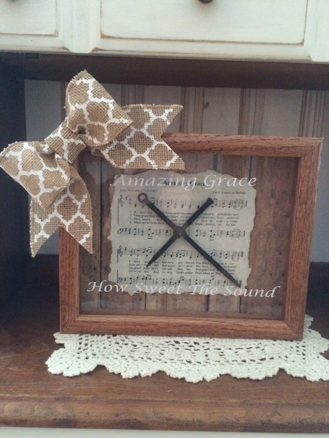 Amazing Grace 8 X 10 Religious Wooden Easter Shadow Box Gift FREE ...