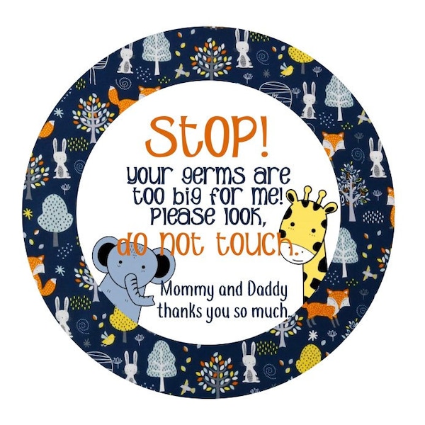 Do Not Touch Sign - Etsy