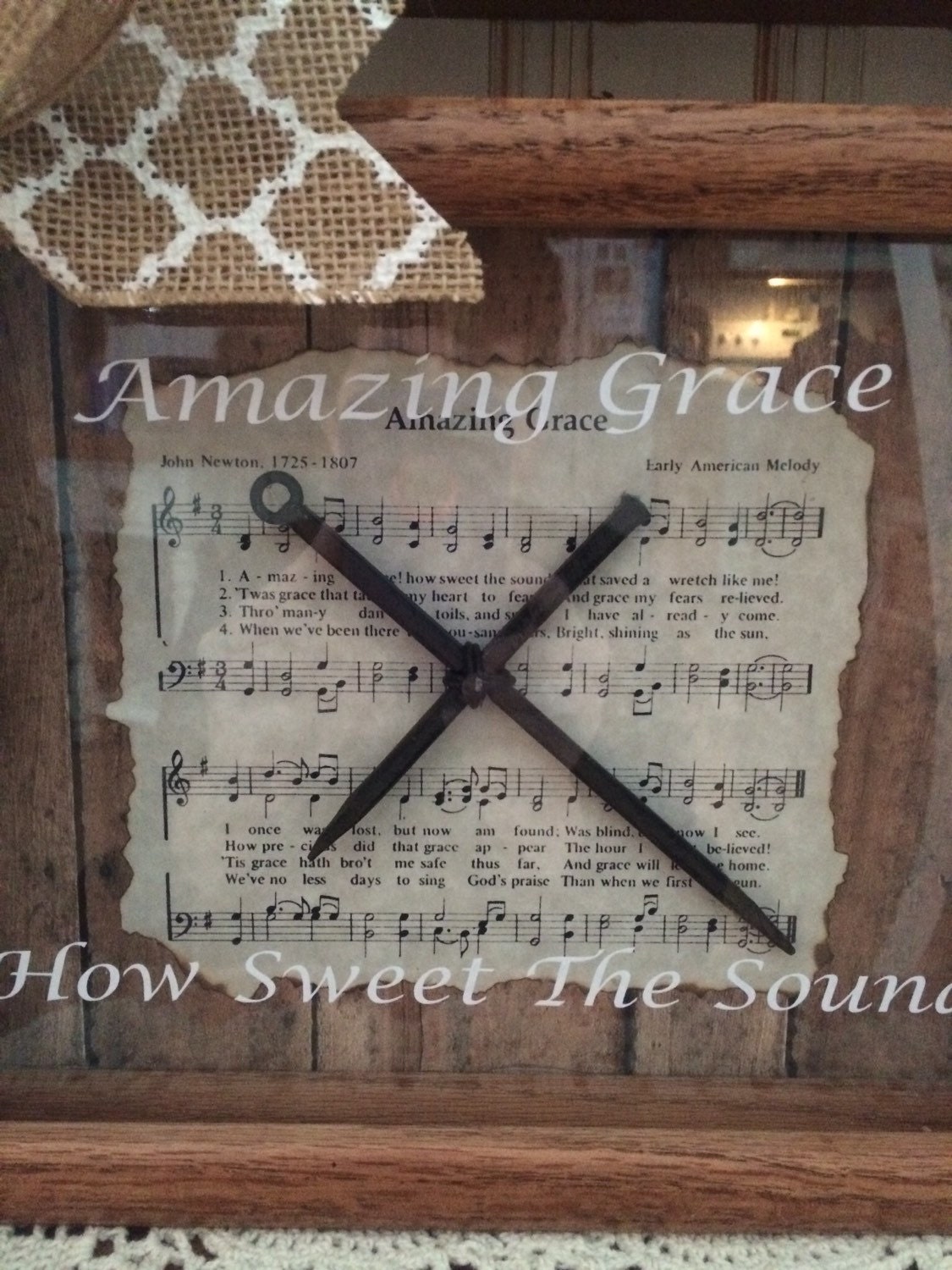 Amazing Grace 8 X 10 Religious Wooden Easter Shadow Box Gift - Etsy