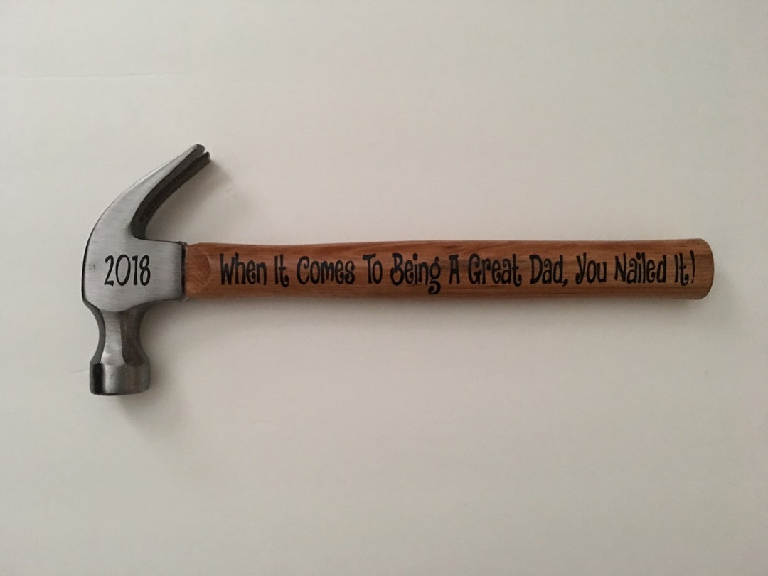 When It Comes to Being A Great Dad, You Nailed It | Engraved Decorative ...