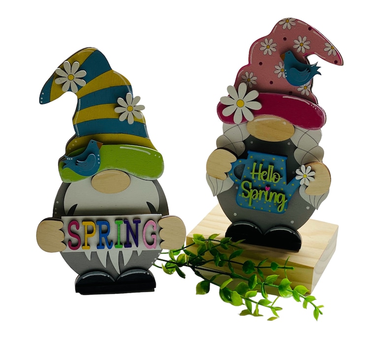 Interchangeable Set - 4 Seasons - Boy and Girl Gnomes - Shelf Sitters ...